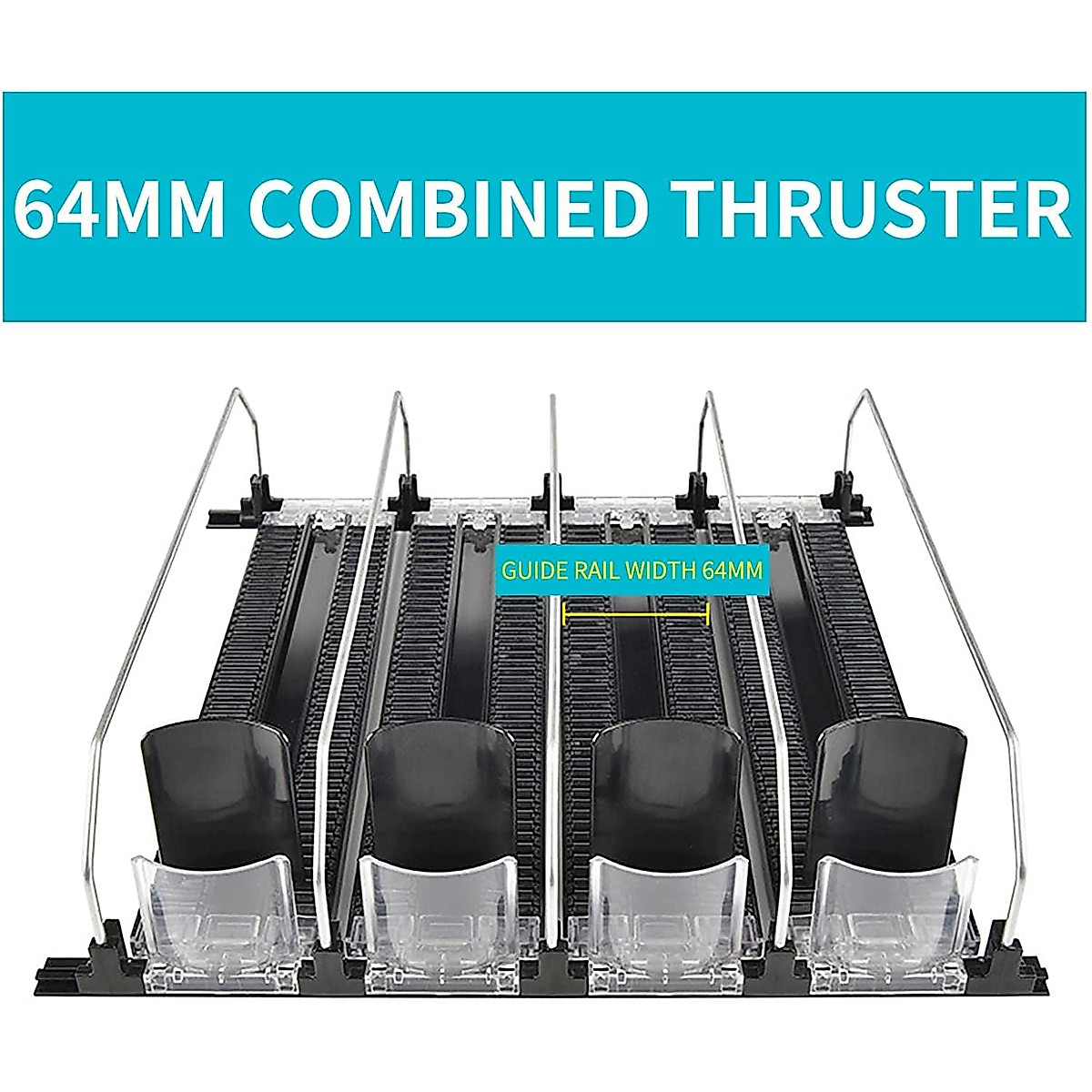 Supermarket Freezer Beverage Pusher, Freezer Beverage Holder, Automatic Beverage Pusher and Puller, Beverage Pusher