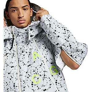 Nike Men's NikeLab ACG Down-Fill Parka Jacket Coat (AQ3517-100) (Large)