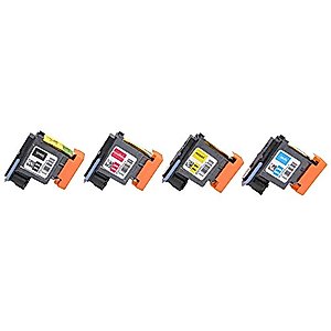 VineonTec Remanufactured 11 Printhead C4810A C4811A C4812A C4813A Compatible for Designjet 70 90 100 110 500 510 500ps 800ps 9110 K850 Printer.