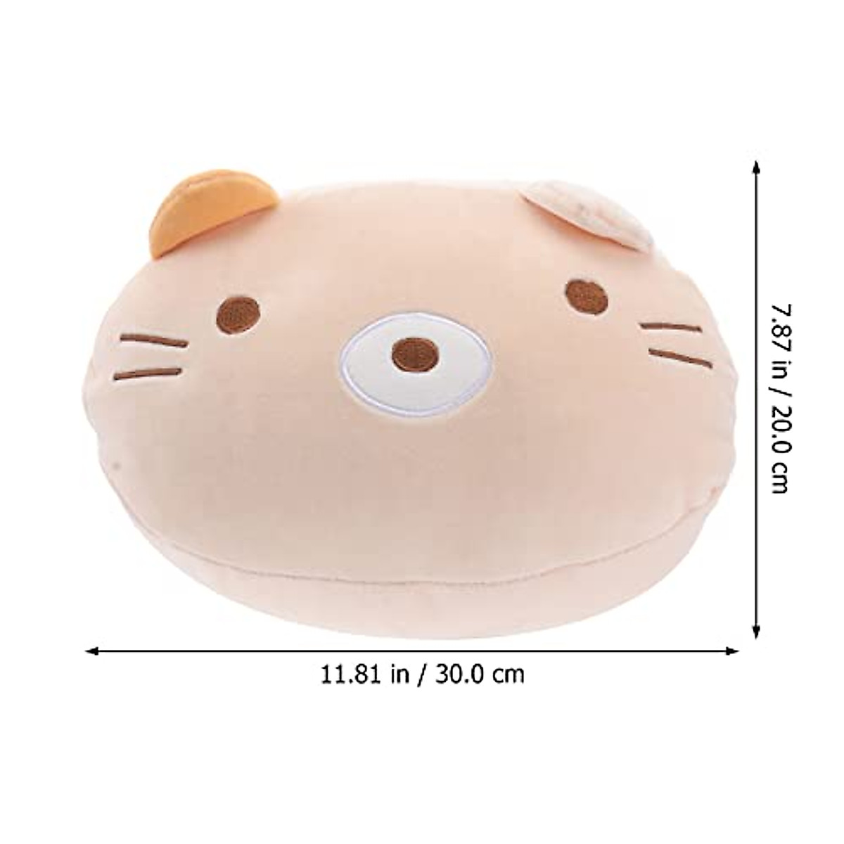 Abaodam Plush Portable Hand Warmer Safe and Reliable Household Warm Items Pillow with Hand Warmer (Cat)