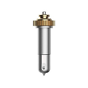 Cricut Engraving Tip + QuickSwap Housing, Premium Carbide Steel Engraving Tip, Inscribes Lasting Design on Glass, Metal & More, Compatible with Cricut Maker Cutting Machine, Silver