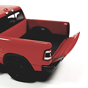 Kinsmart 2019 Red Dodge Ram 1500 Pickup Truck1/46 O Scale Diecast Truck