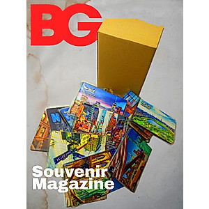 18 Pcs New York City Serie Rectancular Uv Printing Thick Wooden Souvenir Fridge Magnets 9 Pcs Horizontal 9 Pcs Vertical, 9x6.5 Cm