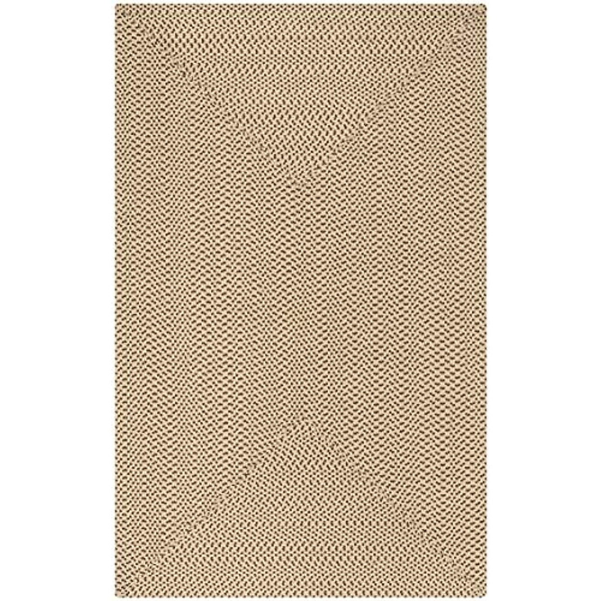 SAFAVIEH Braided Collection 4' x 6' Beige/Brown BRD173A Handmade Country Cottage Reversible Cotton Area Rug