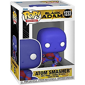 POP DC Heroes: Black Adam - Atom Smasher Funko Vinyl Figure (Bundled with Compatible Box Protector Case), Multicolor, 3.75 inches