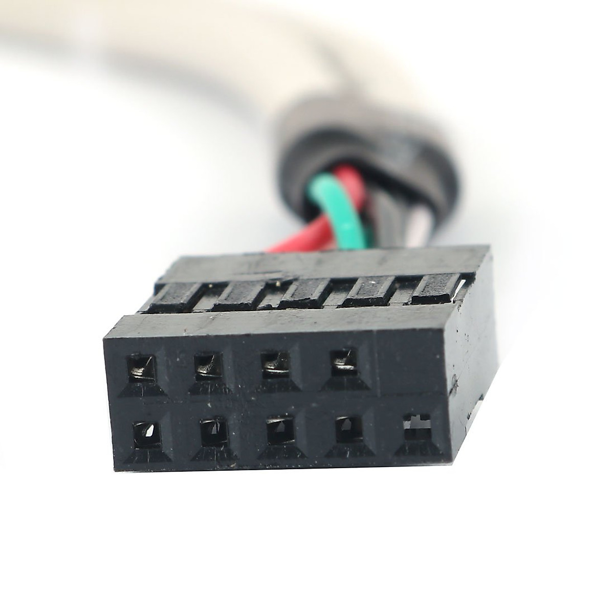 uxcell 2 Ports USB 2.0 Hub to 9 Pin Header Motherboard Rear Panel Expansion Bracket Mainboard Extender Brackets Cable for Desktop PC Computer Case