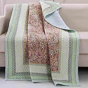 Barefoot Bungalow Palisades Pastel Throw