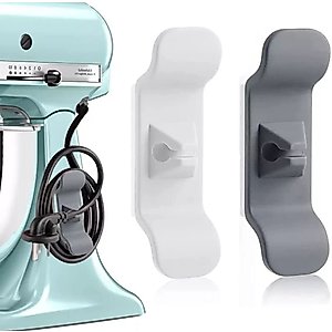 XERALITE Cord Organizer for Kitchen Appliances & Electronics - 6 Pack Cord Organizer - Easy to Install