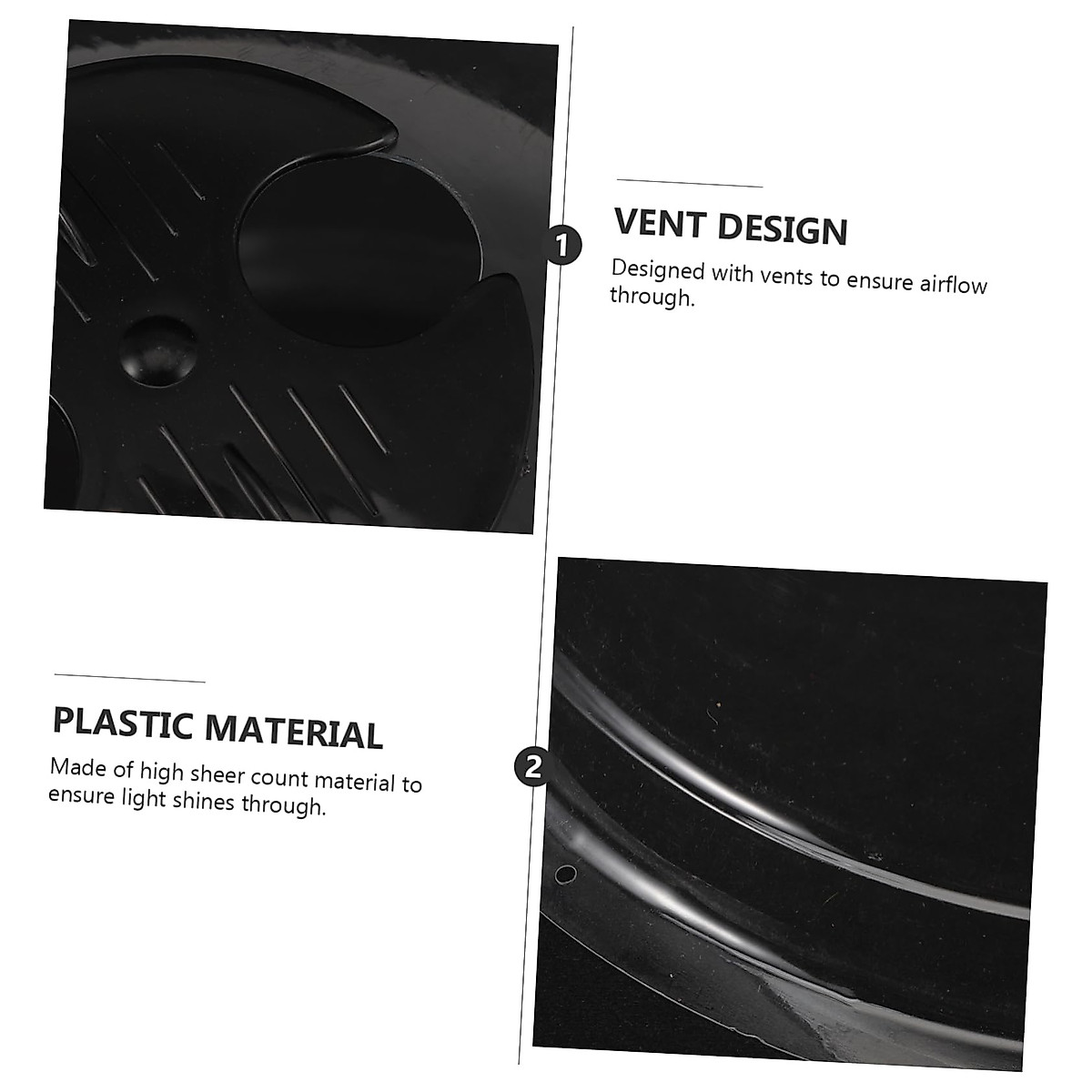 Yardwe 1 Set breathable Protective agent Nursery cover protective cover moisture cover dome plant nursery plastic bottle mini tree guard bell shaped dome basin plastic tomato