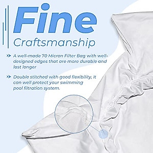 99954307-R1 Fine Filter Bag (70 Micron), for Dolphin Maytronics Robotic Pool Cleaner Replacement Parts, DX3, DX4, M3