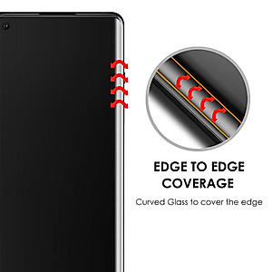 Akcoo [3 Pack] For OnePlus 10 Pro Screen Protector, Full Screen UV Liquid Adhesive Tempered Glass for OnePlus 10 Pro 5G