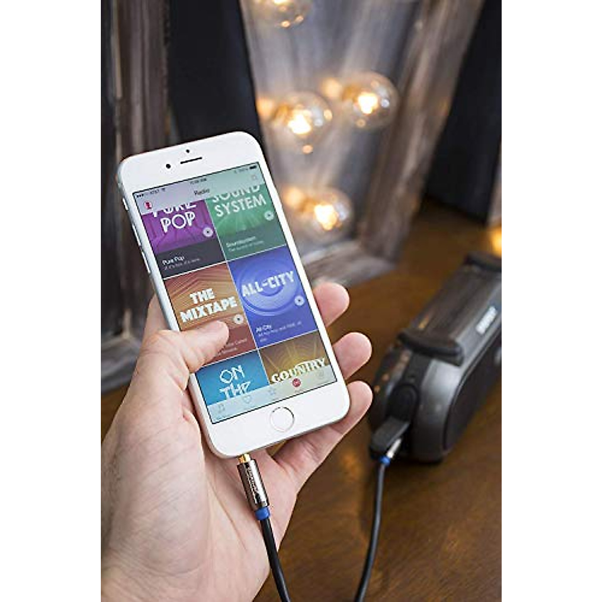 SABRENT 3.5mm Gold Plated Premium Auxiliary Male to Male AUX Cable [Step Down Design] 16 Feet (CB-AUX5)