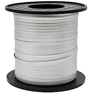 Gift Boutique Christmas Curling Ribbon Pack of 4 Rolls Green, Red Gold & Silver; Holiday Party Crafts Supplies Decorations- 350 Yards per Roll – Total of 4200 Feet 5 mm Ribbon