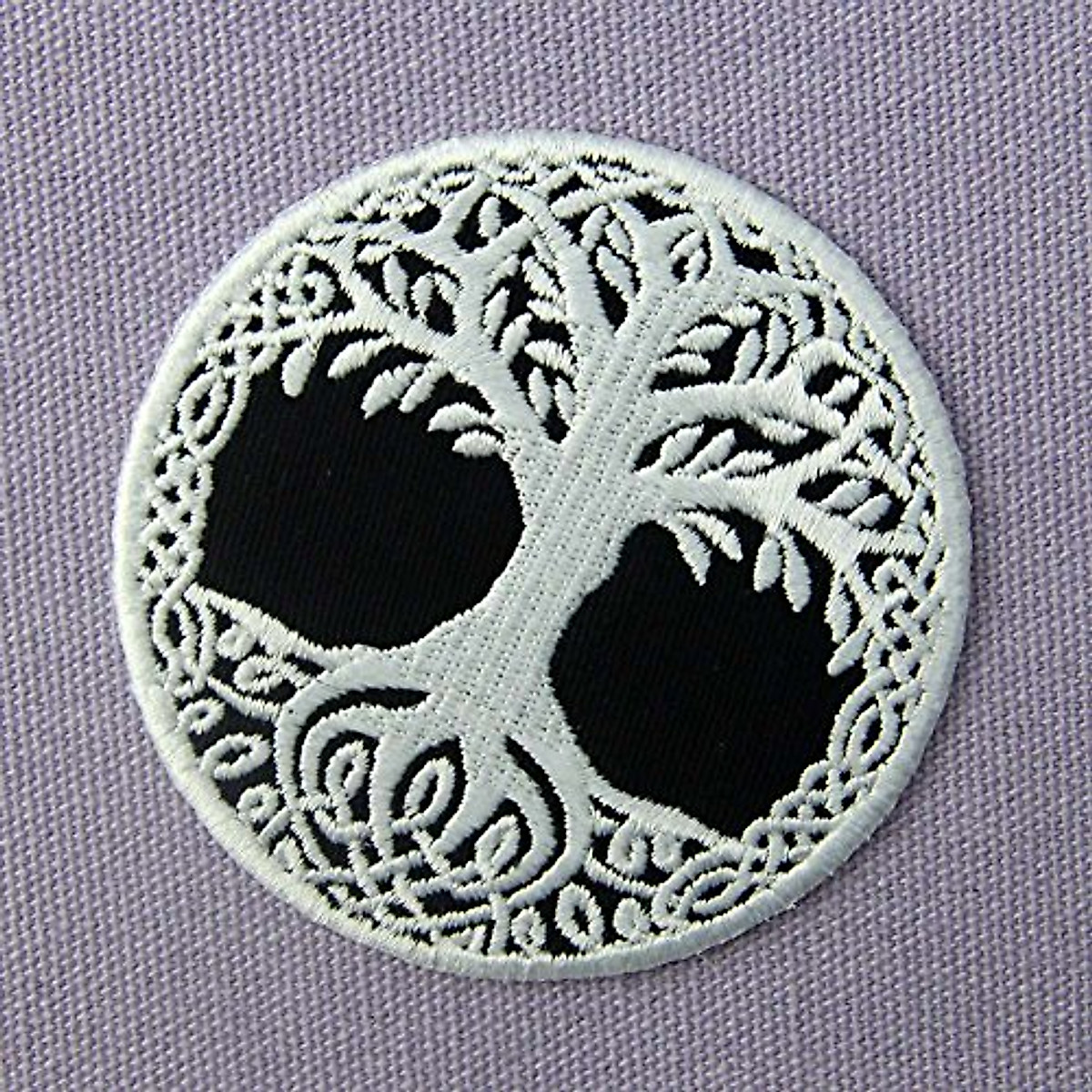 Yggdrasil The Tree of Life in Norse Patch Embroidered Badge Iron On Sew On Emblem
