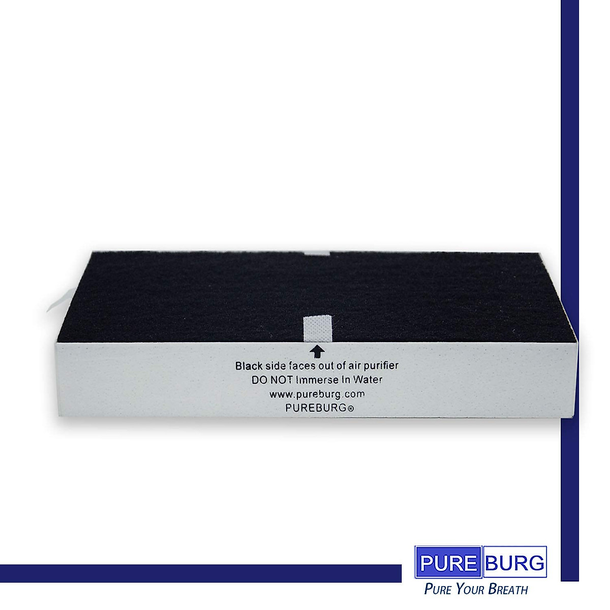 PUREBURG HRF-G1 True HEPA Replacement Filter Compatible with Honeywell HPA020(B) HPA030(B) HEPAClean HPA180B HPA075B Air Purifier,Part Number HRF-G1 HRF-G2 Filter G,2-Pack
