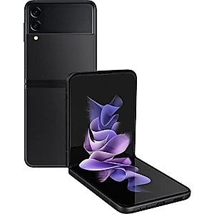 Samsung Galaxy Z Flip 3 5G 128GB Black Locked to T-Mobile (Renewed)