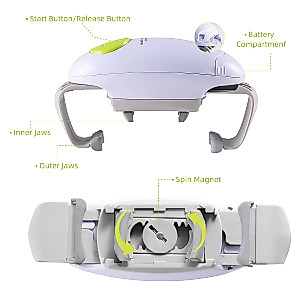 Wingosoph Electric Jar Opener, Kitchen Gadget Automatic Jar Opener with Less Effort for Woman Seniors with Arthritis, Weak Hands