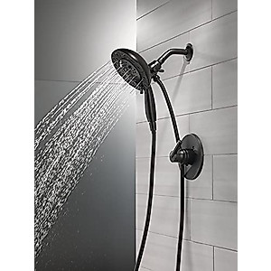 Delta Faucet Trinsic 14 Series Single-Function Shower Faucet Trim Kit, Matte Black T14259-BLLHD (Shower Head and Valve Sold Separately)