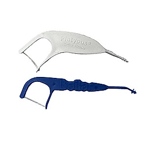 Ortho Floss| Floss for Braces| 200 Count Bag| Pack of 4 Bonus 4 Interdental Brush| Floss Dental Pick Fits Between Brace Wire and Teeth| Quick and Easy Braces Floss