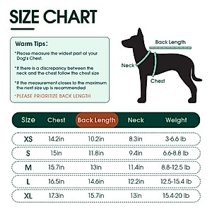 Kuoser Recovery Suit for Dogs Cats After Surgery, Long Sleeve Dog Surgery Recovery Suit, Dog Onesie for Abdominal Wounds Skin Disease, Anti-Licking Pet Surgical Snugly Suit