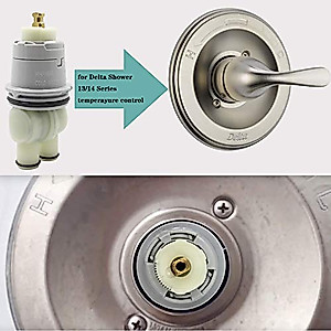 RP46074 Shower Valve Cartridge Assembly Compatible For Shower and Tub 13/14 Series Faucet, Single-handle Universal Valve Cartridge Repair Assembly, Replacement Monitor Cartridge