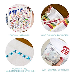 Catstudio New York City Dish & Hand Towel | Great for Kitchen, Bar, & Bathroom