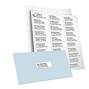 Office Depot White Inkjet/Laser Address Labels, 1in. x 2 5/8in., Box Of 3,000, 505-O004-0004