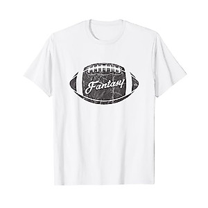 Vintage Fantasy Football Party Design Draft Kit Trophy T-Shirt