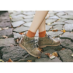 VVtobeYo 5 Pack Wool Socks Womens Winter Soft Warm Cold Knit Wool Crew Socks Thick Cozy Socks Gifts for Women One Size