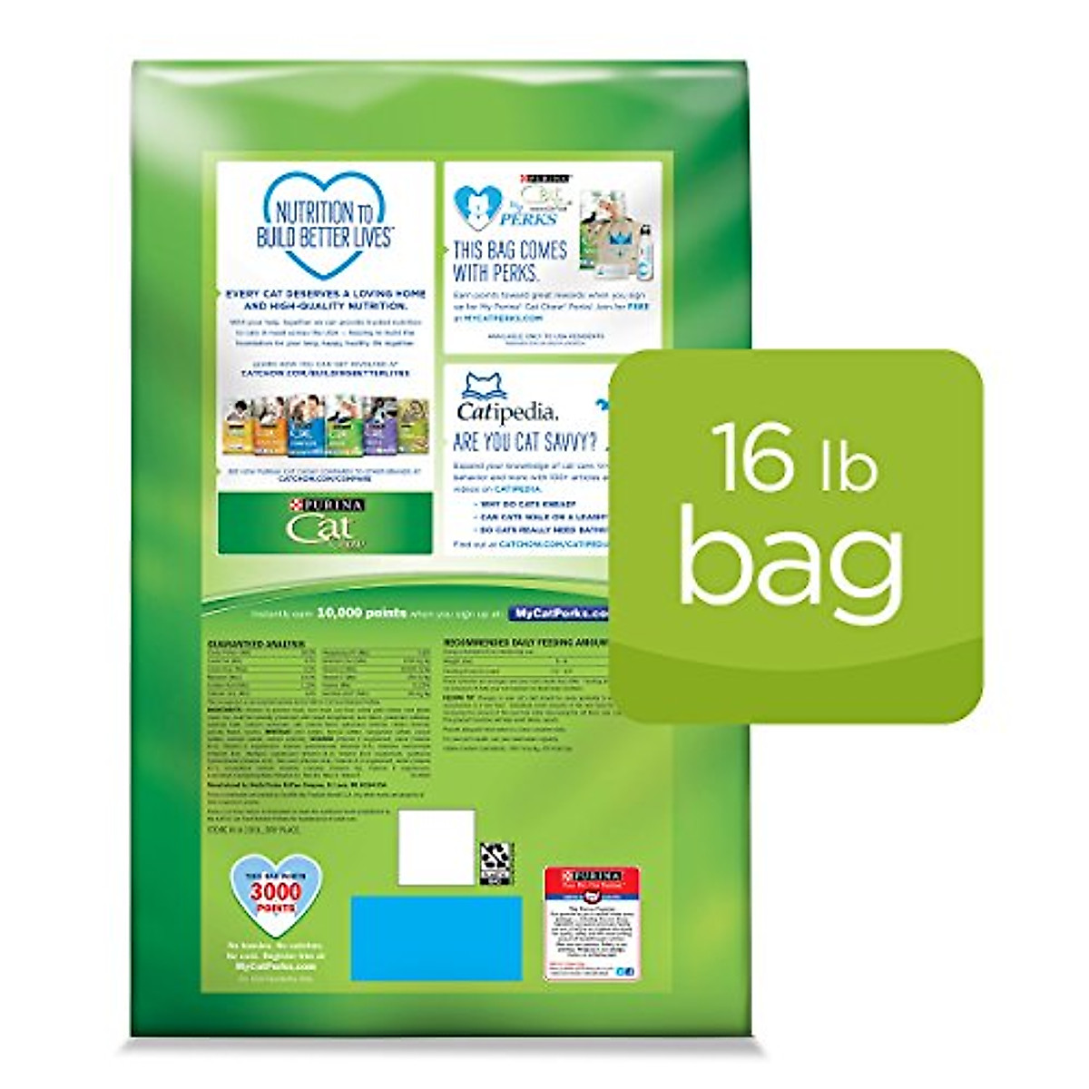 Purina Cat Chow Hairball, Healthy Weight, Indoor Dry Cat Food, Indoor - 16 lb. Bag