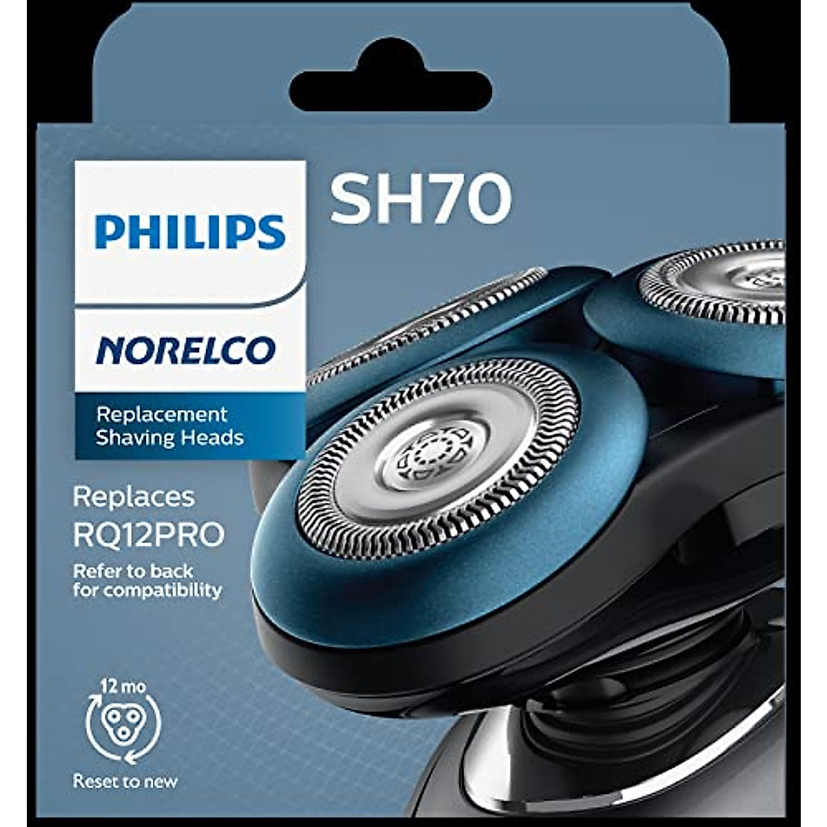Philips Norelco Shaving Head for Shaver Series 7000, SensoTouch 3D and Arcitec Shavers, SH70/72