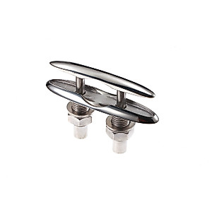 Attwood 66517-1 Retractable Low-Profile Stainless Steel Marine Boat 6-Inch Neat Cleat