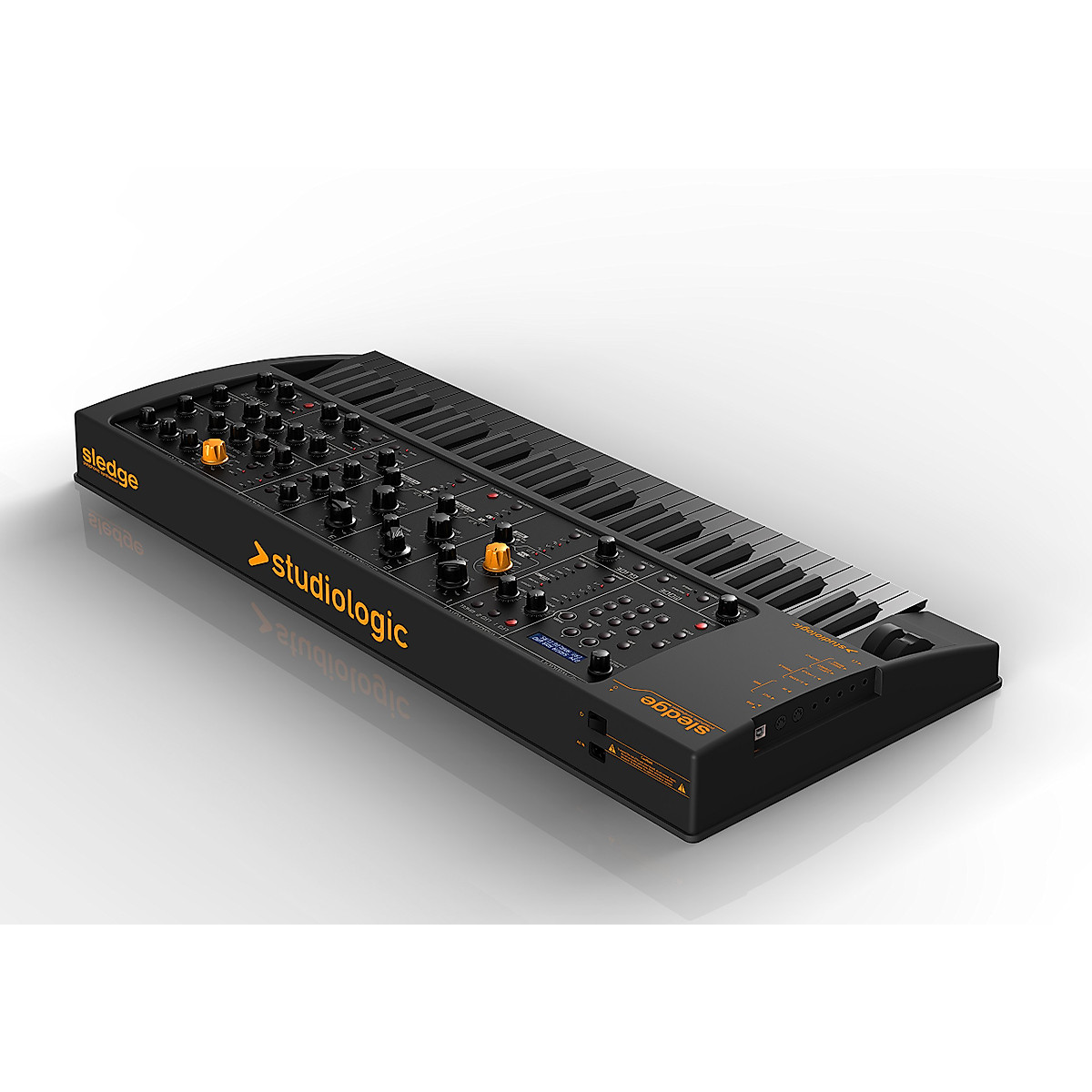 Studiologic Sledge 2 Black Edition Synthesizer with 61-Key Semi-Weighted Keyboard