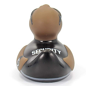 Security Rubber Duck by Bud Duck | Elegant Gift Packaging - "Strip search!" | Child Safe | Collectable