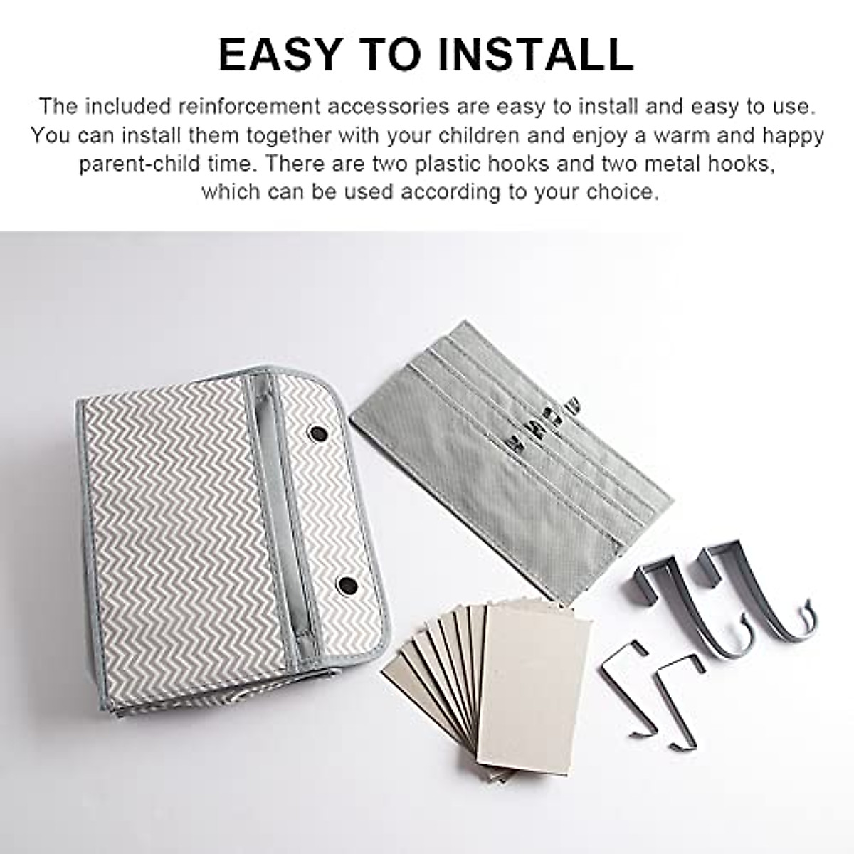 BluOcnMkt 4-Shelf Hanging Closet Organizer Door Hanging Shoe Organizer for Storing Shoes, Cosmetics, Stationery, Sundrie