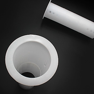 TAUROX Mini Split Cover Wall Sleeve for Air Conditioning Line Set Covers for Outside Units AC Sleeve Through The Wall Pipe Accessories (8.66 inches Length)