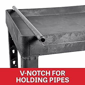 JET 34" x 17" Utility Service Cart, 550 Lbs. Capacity (Model PUC-3417)