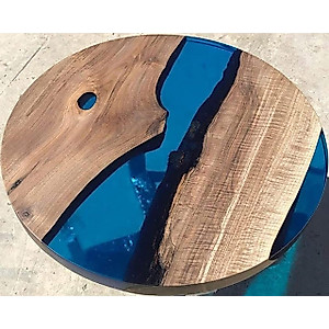 Epoxy Table, Live Edge Wooden Table, Epoxy Resin River Table, Natural Wood,Dining table, Natural Epoxy Table, Resin Table