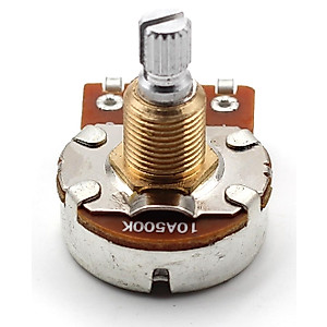 Bourns Guitar & Amp Potentiometer, 500K Audio, Knurled Split Shaft