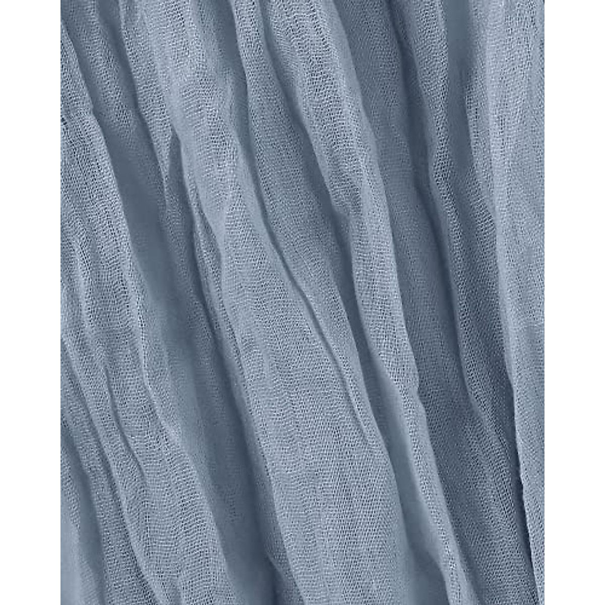 Maliton Dusty Blue Cheesecloth Table Runner 13.3ft Baby Blue Table Runner 160 Inches Cheesecloth Table Runner Bulk for Bohemian Wedding Decorations Baby Shower Birthday Party Table Decorations
