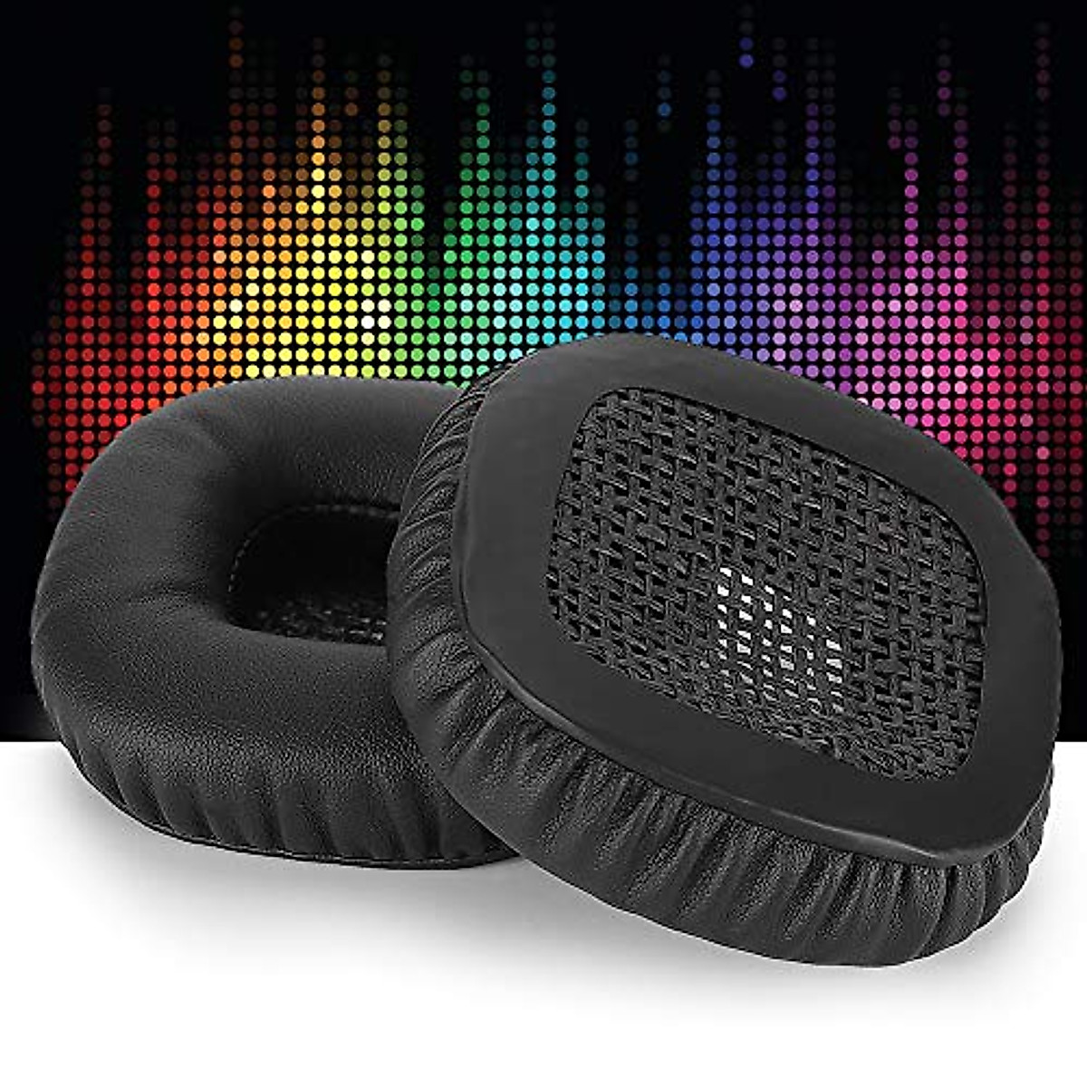 ASHATA Replacement Earpad Ear Pad Cushion for Marshall Major II, Replacement Ear Pads Cushion Kit 1 Pair Replacement Memory Soft Sponge Form Earphone Sleeve Earmuff Case(Black)