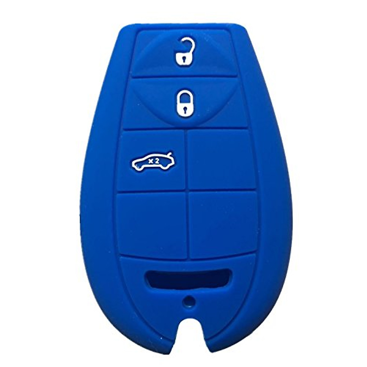 Rpkey Silicone Keyless Entry Remote Control Key Fob Cover Case protector Replacement Fit For Dodge Challenger Charger Journey Magnum M3N5WY783X IYZ-C01C