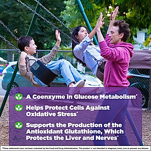 Natrol Alpha Lipoic Acid 600 mg, Dietary Supplement for General Wellness, 30 Capsules, 30 Day Supply