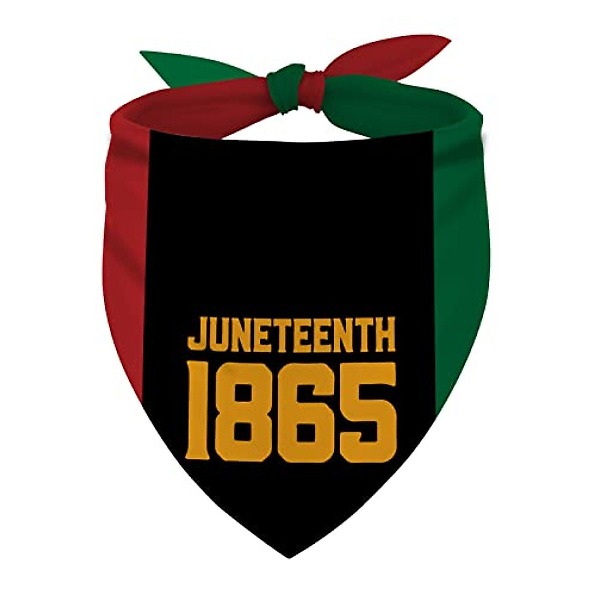 Juneteenth Dog Bandana Triangle Bibs Dog Scarf Adjustable Accessories for Small Medium Dogs Cats Pets