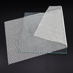 SCOTTCHEN Dead Flat Float Plate Glass for Scary Sharp Sharpening System 10-1/4in W x 11-13/16in L x 3/8in T -1pcs