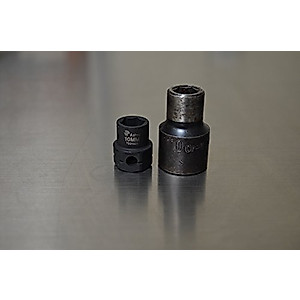 Astro Tools 78314 14-Piece 3/8" Drive Low Profile Nano Impact Sockets - Metric