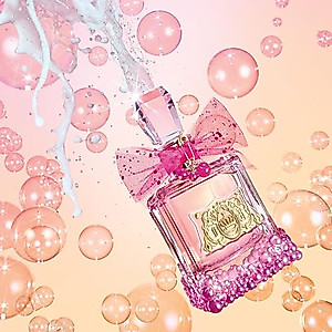 Juicy Couture Viva La Juicy Le Bubbly Eau De Parfum, Travel Size Luxury Women's Perfume with Notes of Champagne Inspired Pink Berries, Gardenia, Jasmine & Amber - Fruity & Sweet, EDP Spray, 0.33 Fl Oz
