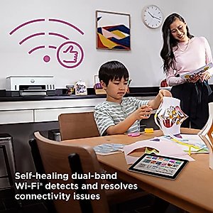 HP Smart -Tank 6001 Wireless All-in-One Cartridge-free Ink Printer, up to 2 years of ink included, mobile print, scan, copy (2H0B9A)