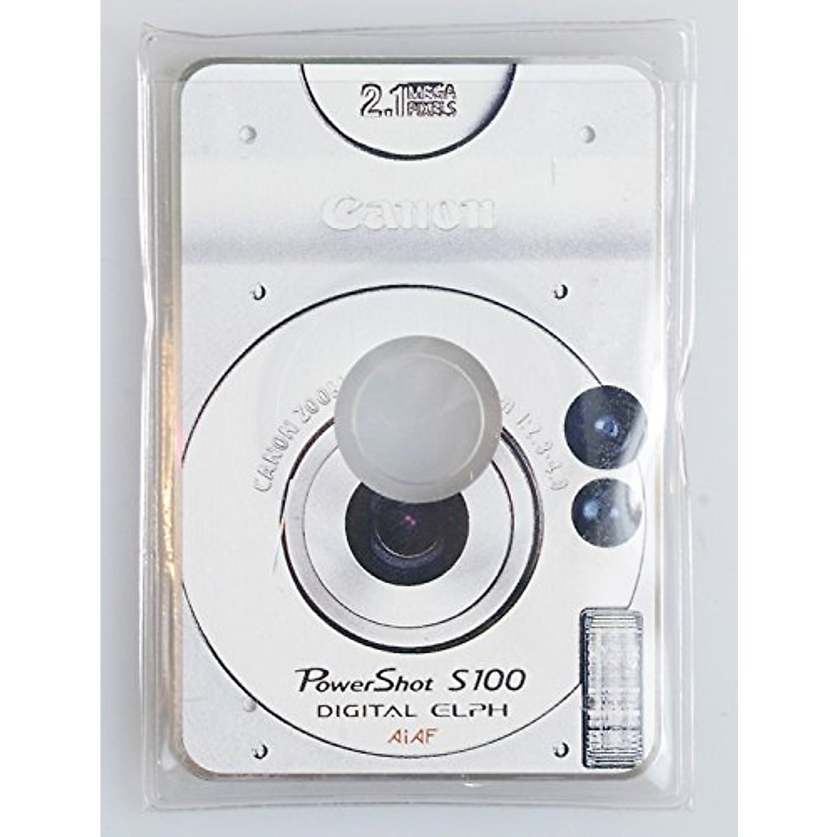 S100 POWERSHOT 2.1 MP Rectangular Shaped CD