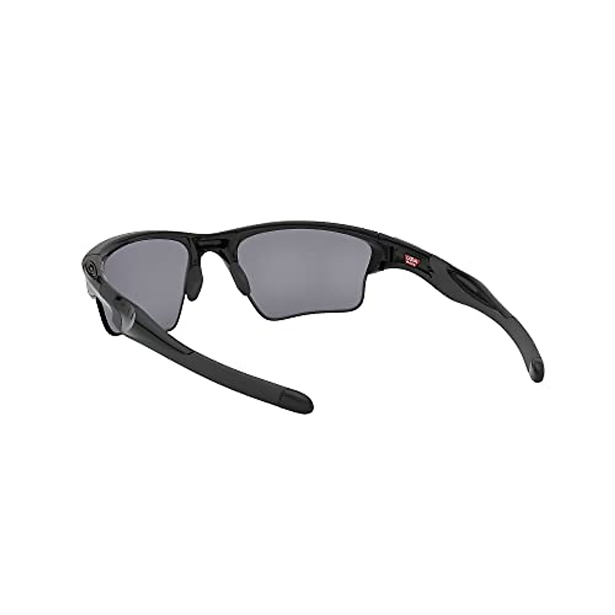 Oakley Men's OO9154 Half Jacket 2.0 XL Rectangular Sunglasses, Polished Black/Black Iridium, 62 mm + 1